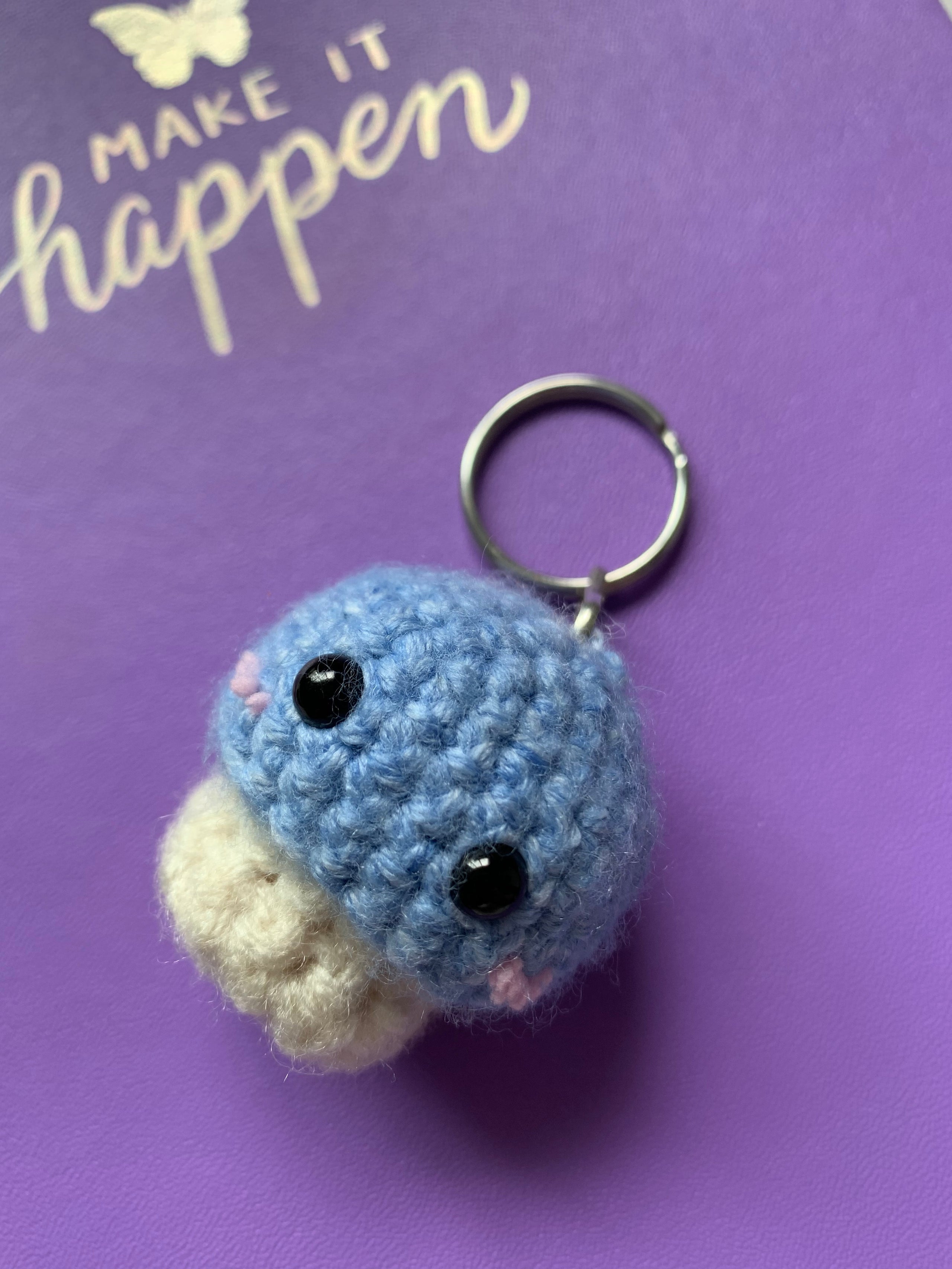 Get handmade crocheted keychain online. Stationery accessories online ...